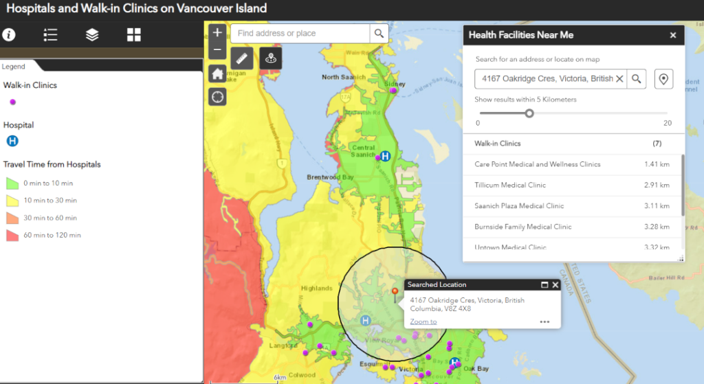 Calculating drive-times in ArcGIS Online